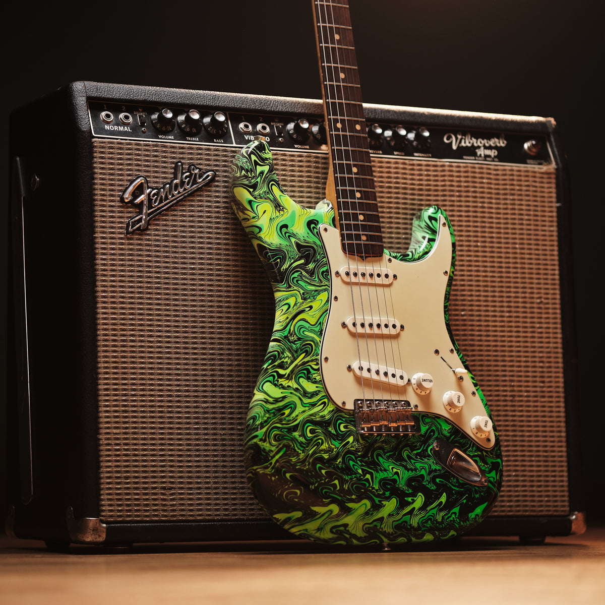 1963 Fender Stratocaster [*Bonvillian Refin] – Emerald City Guitars