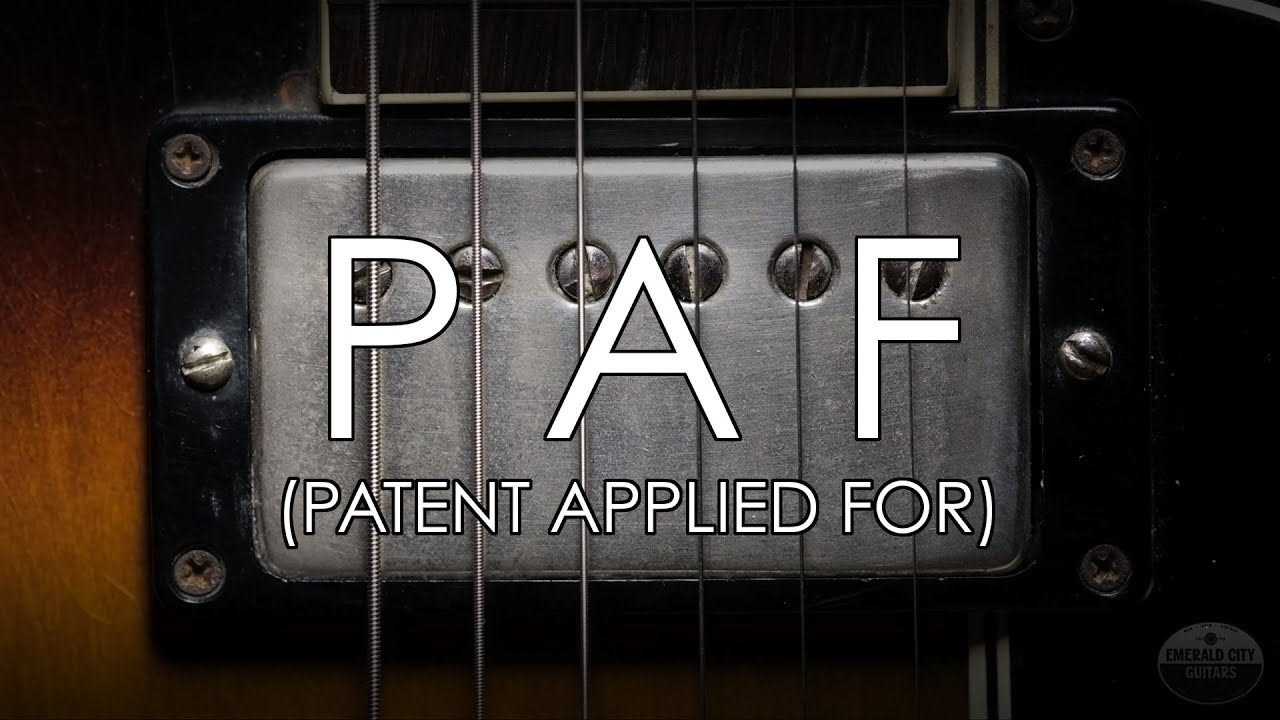 Let's talk about the PAF (Patent Applied For) humbucking pickup ...
