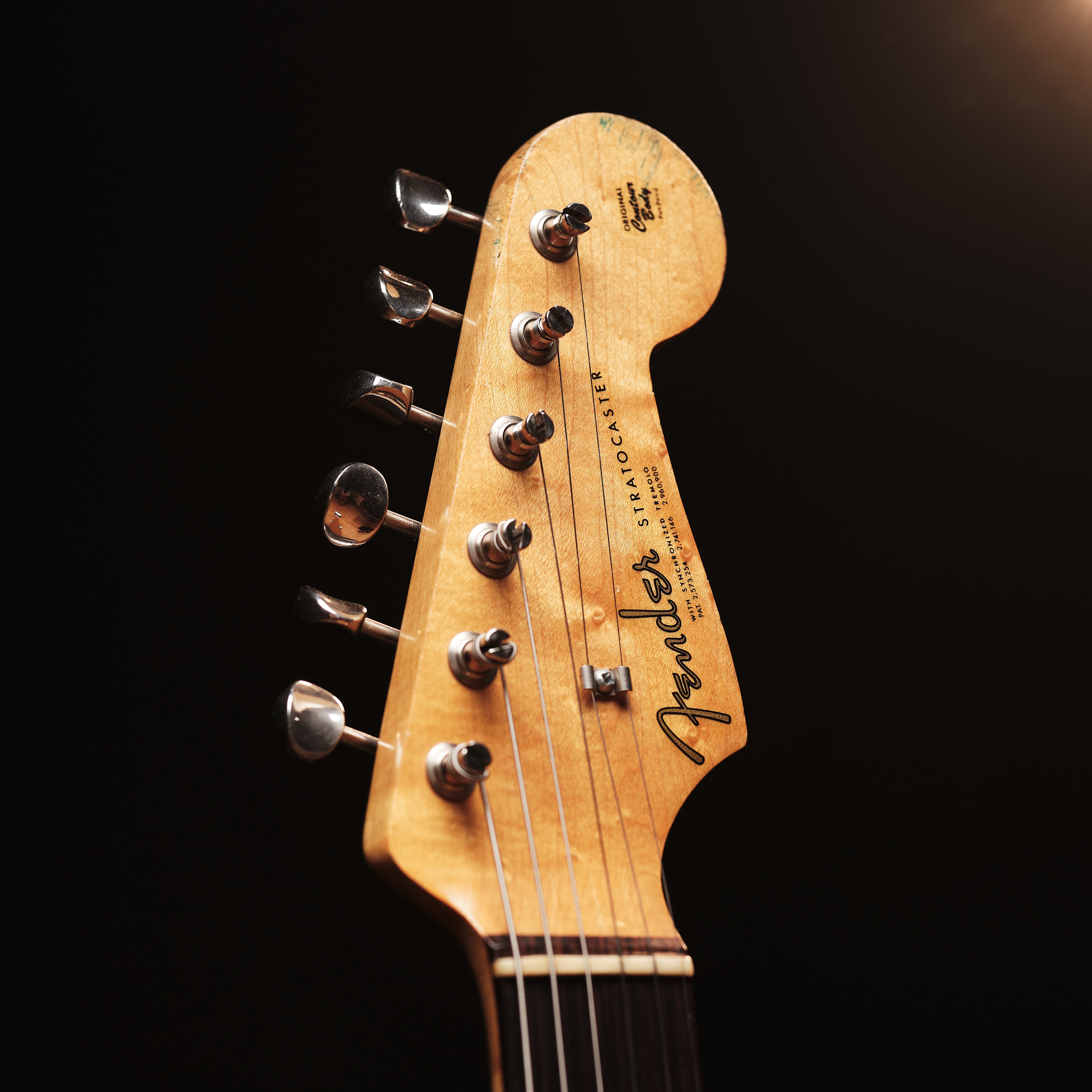 1963 Fender Stratocaster [*Bonvillian Refin] – Emerald City Guitars