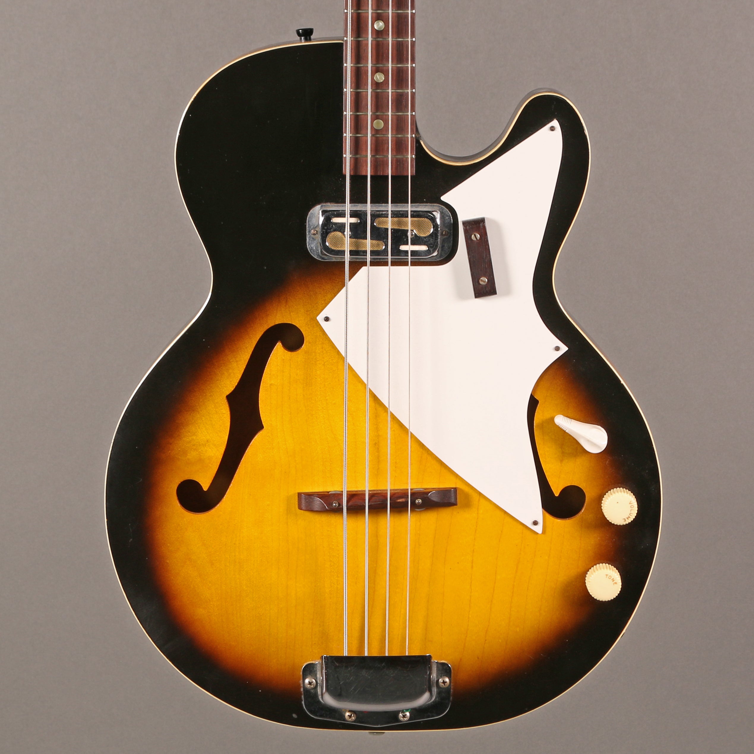 1965 Harmony H-22 Bass – Emerald City Guitars